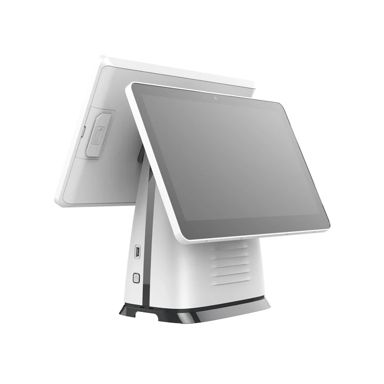 AonPos Desktop Pos Terminal Windows Pos Machine 15inch Dual Screen All ...