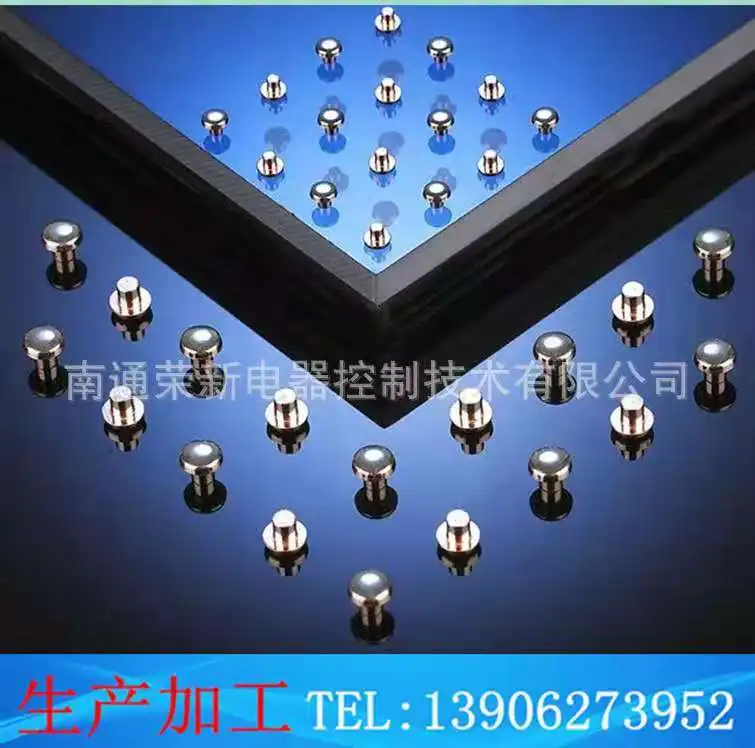 Flat Head Electrical Bimetallic Copper Tungsten Contact Rivets - Buy ...