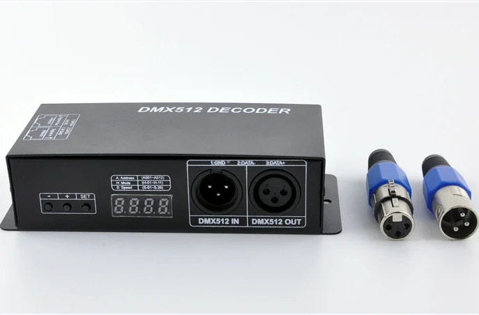 Artnet Dmx Controller Dc5v-24v 4a*4ch Rgbw Dmx Decoder Change Dmx To ...