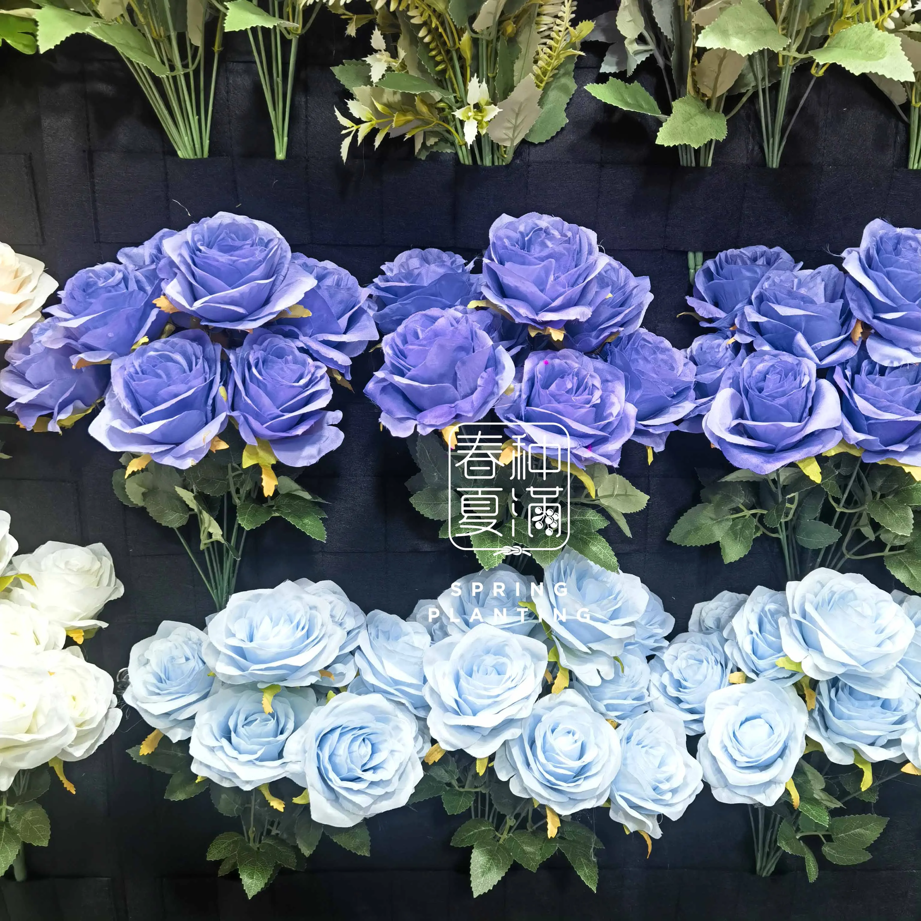 SPRING PLANTING Real Touch Artificial Rose Flower for Home Wedding ...