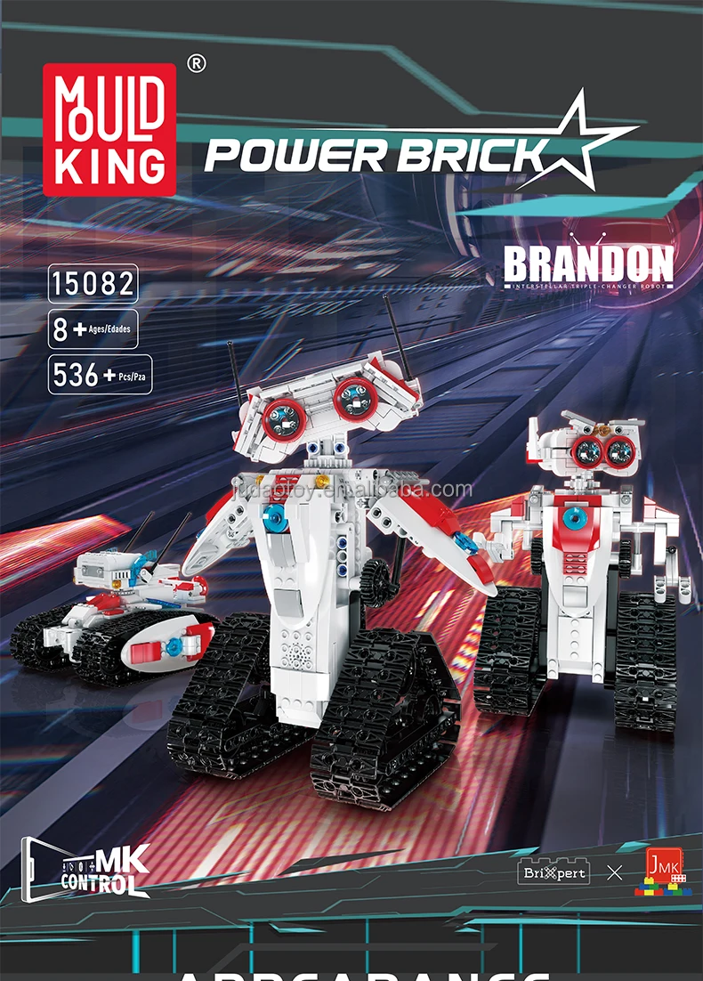 Mould King 15082 2.4g 3 In 1 Power Brick Brandon Starcraft Control ...