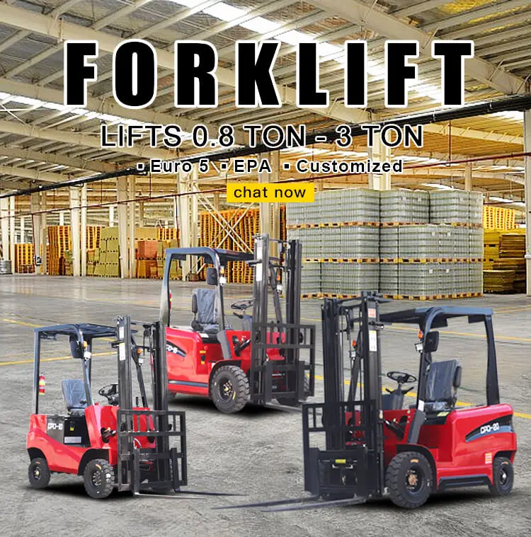 Small Electric Forklift Lifts 2.5 Tons and Lifts 3 Meters High Electric ...