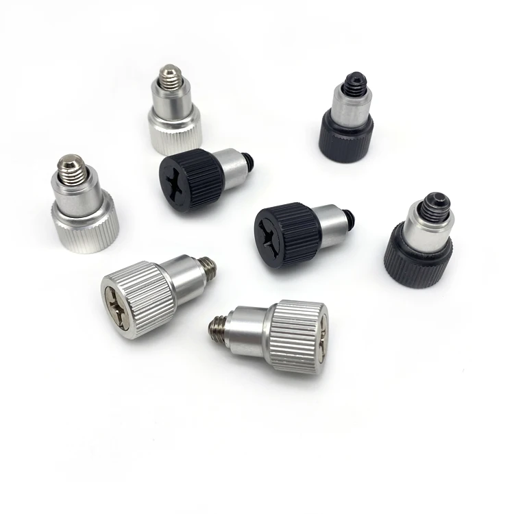 Customized Tool Fastener Hardware M6 Black Zinc Nickel Plated Half ...