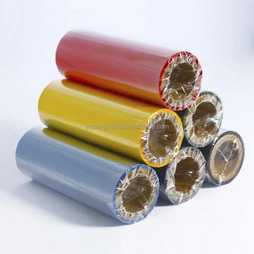Color and Black Thermal Transfer Barcode Printer Ribbons