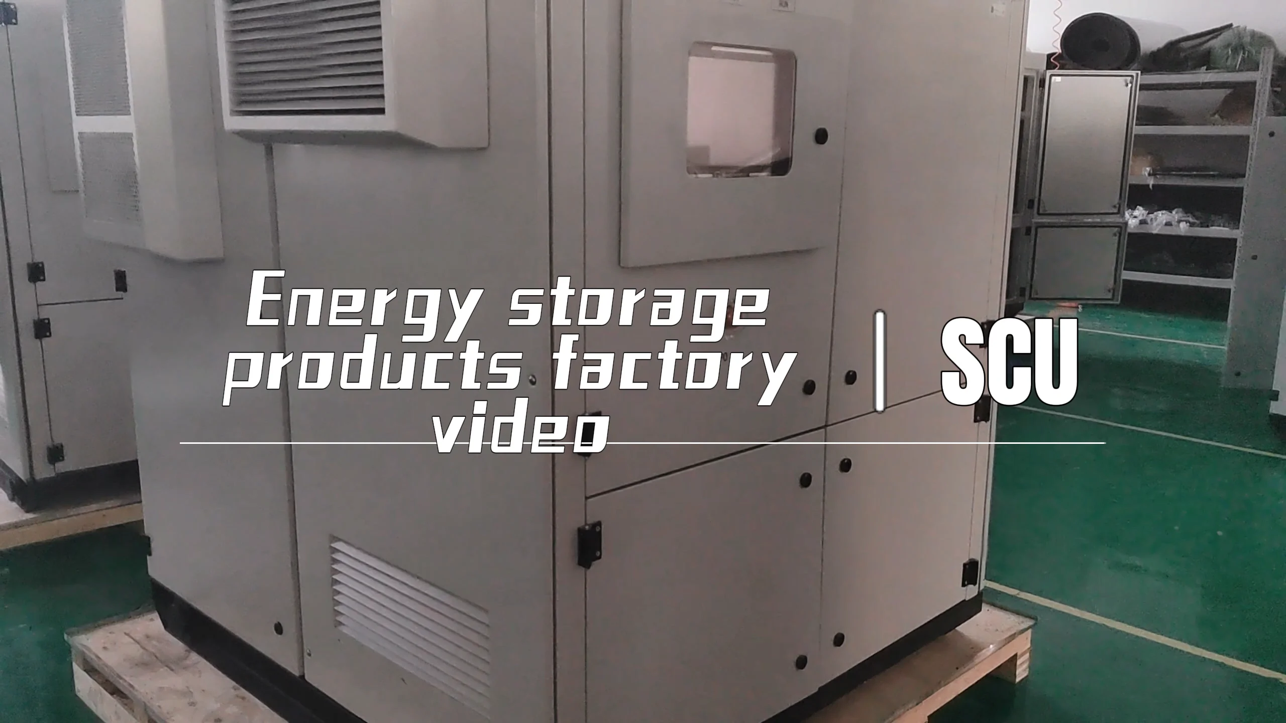 Scu Parallel Solar Energy Storage System Mwh Container Solutions Off Grid Lithium Battery Ess ...