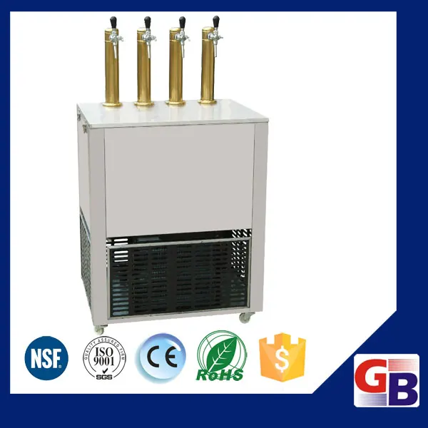 Bc1005 Ground Portable Bar Refrigerator Beer Cooler Machine With Four ...