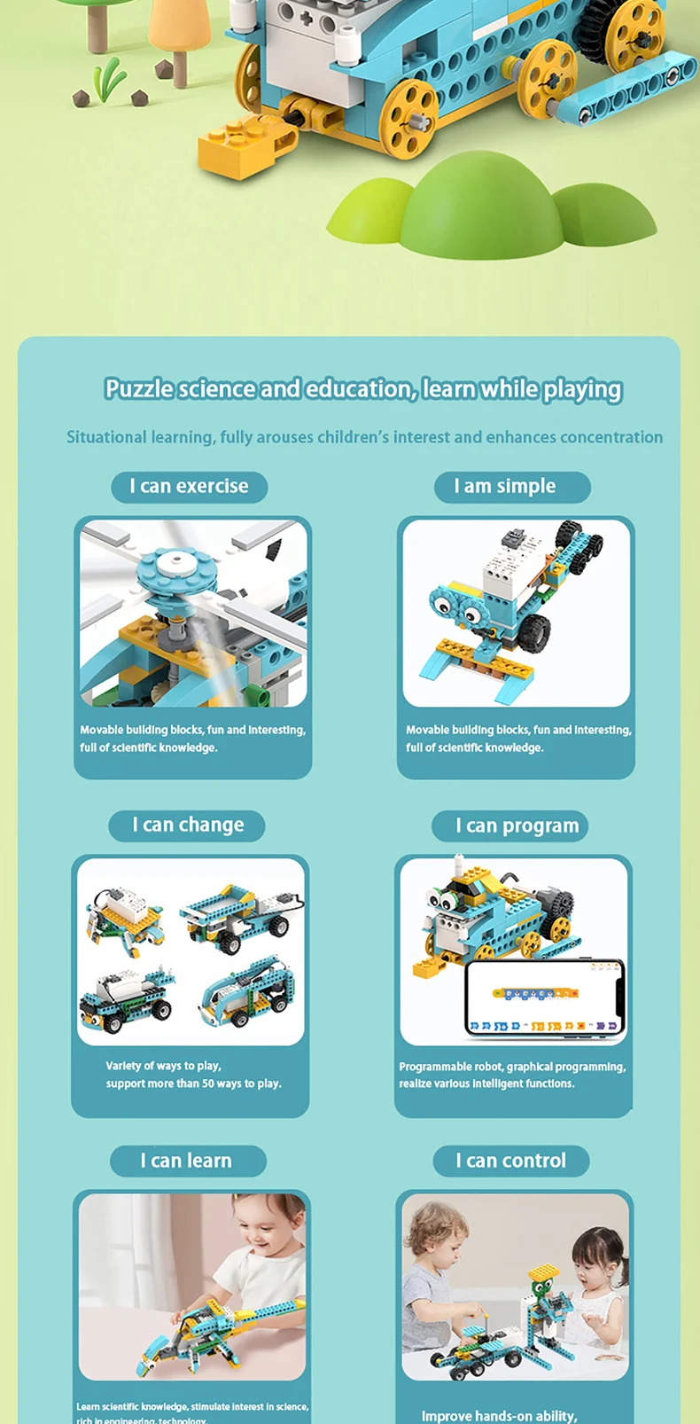 STEM Robotics Kit - Educational Toys for Kids & Students