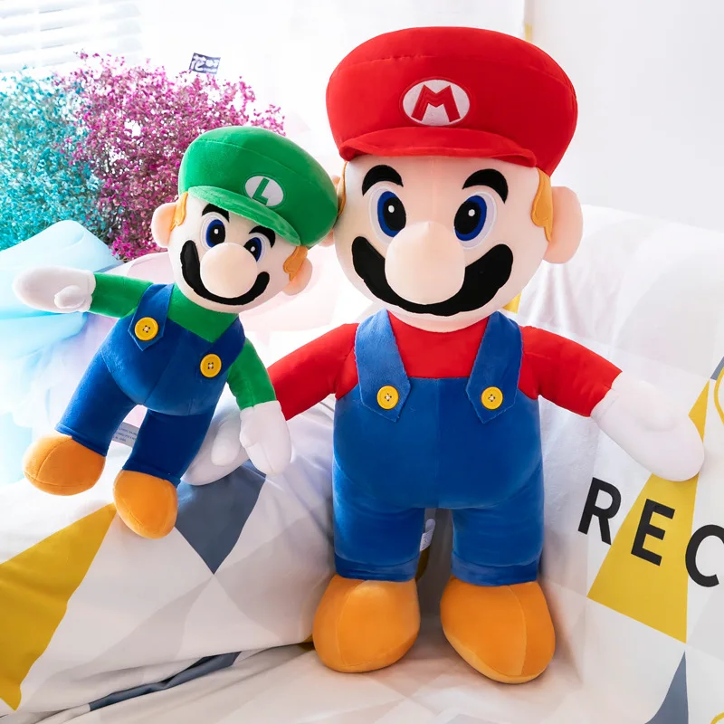 25cm Supers Mario Plush - Cute Stuffed Dolls for All Ages