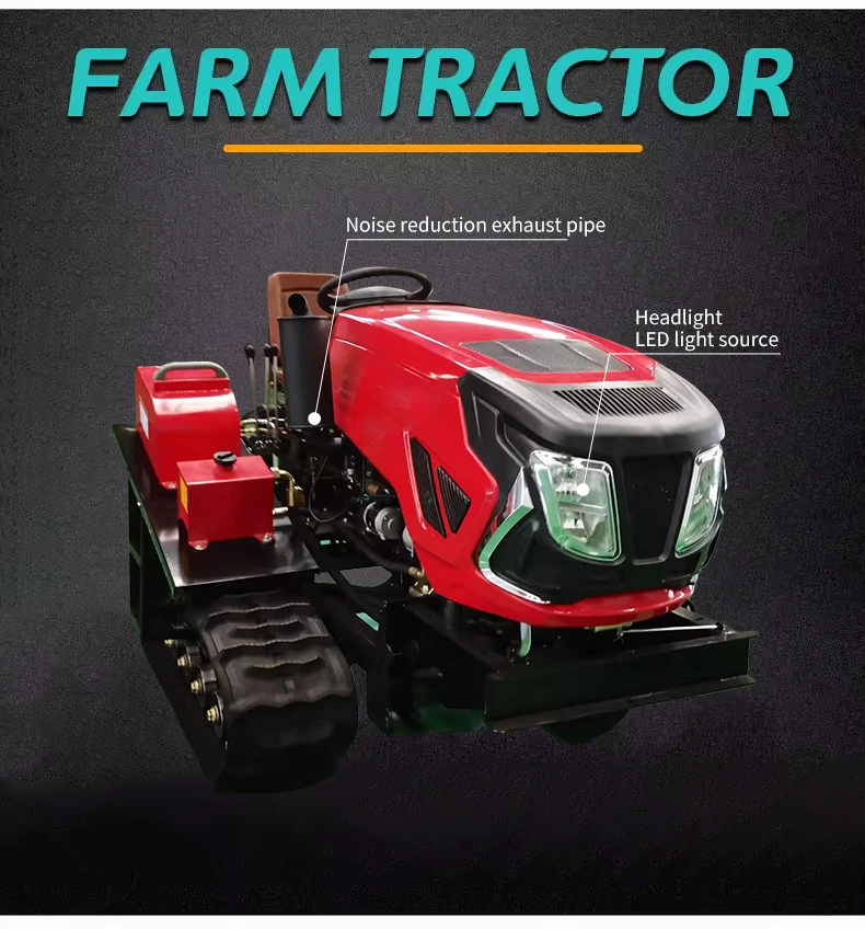 LUTIAN Chassis of Tracked Mini Tractor Crawler Farm Agriculture ...