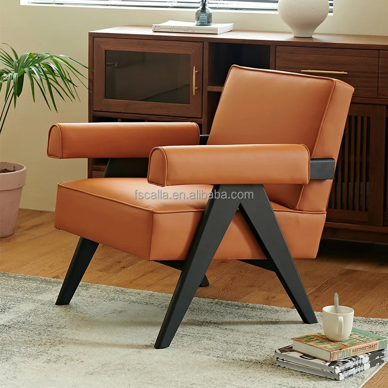 Modern Living Room Chair Lounger Function Accent Single Seat Leather ...
