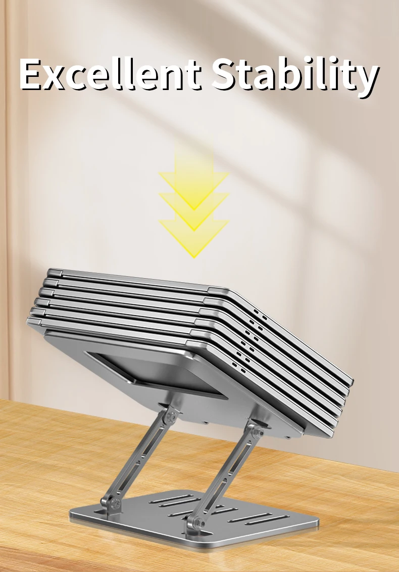 New Design Laptop Stand 2024 for Home Office - Adjustable & Durable
