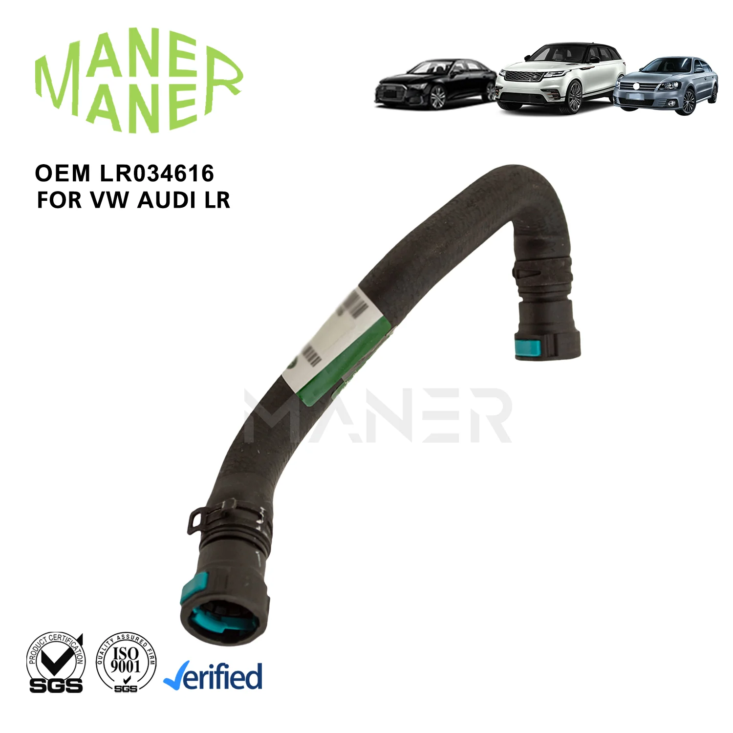 MANER Cooling System LR034616 High Quality Coolant Radiator Water Hose ...