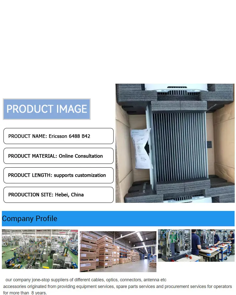 Ericsson Radio Air 6488b42 3400-3600mhz Krd 901 203/11 Ericsson 6448 ...