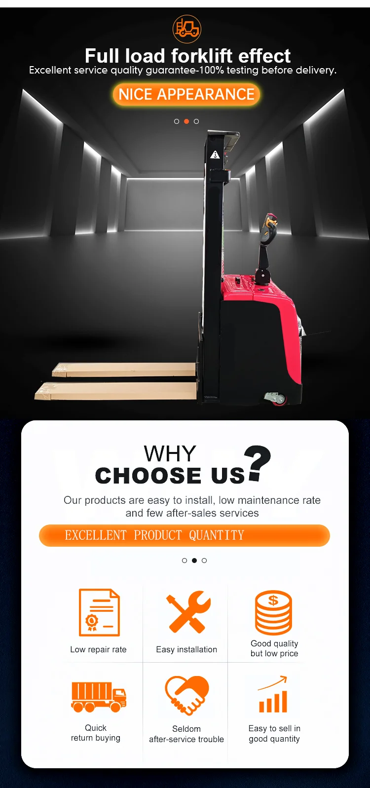 Standing 1500kg Automatic High Lift Semi Electric Pallet Stacker - Buy ...