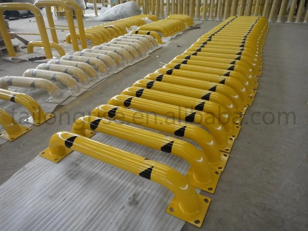 Warehouse U Shape Safety Bollard Machinery Guard Steel Safety Barrier ...