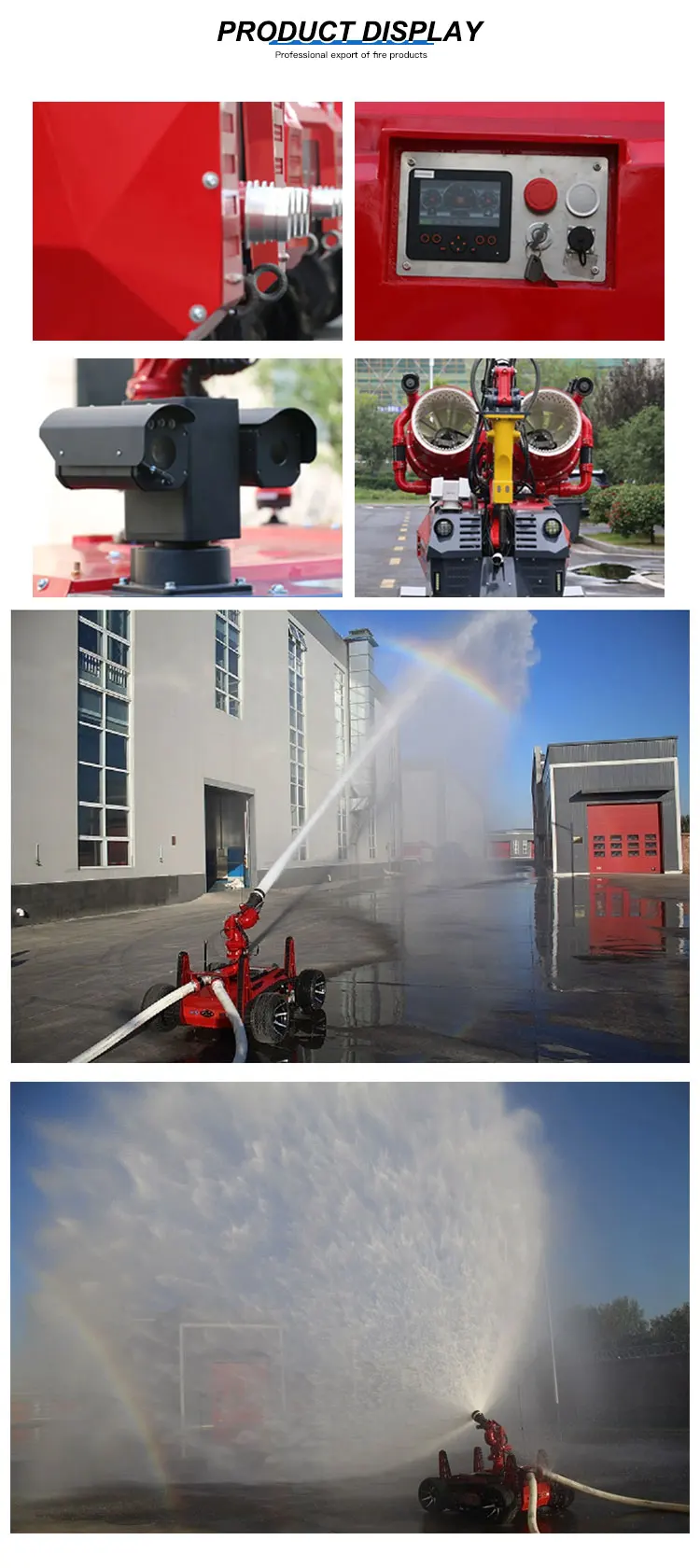 Quality Firefighting Robot For Fire Fighting Global Sales Fire Scout ...