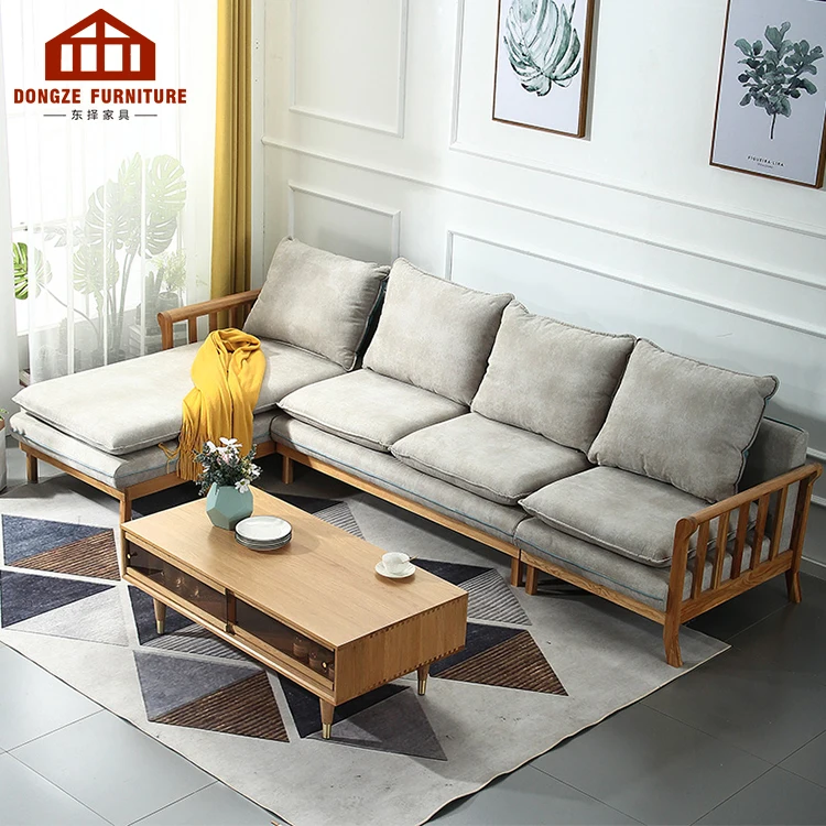 Plain Wooden Sofa Designs
