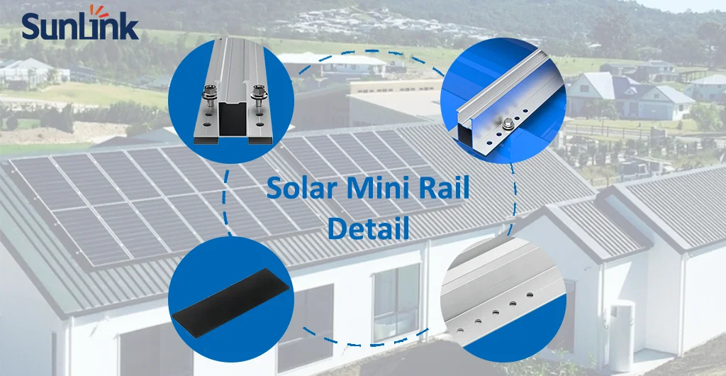 SUNLINK Solar Mini Rail EU - Durable Roof Mounting Solutions