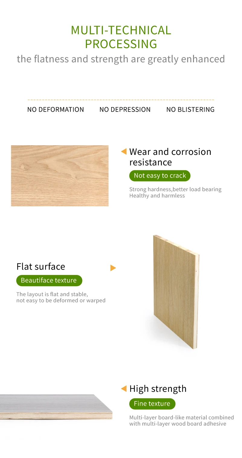 Design 18mm 19mm Water Proof Uv Pine Bamboo Wood Raw Block Board ...