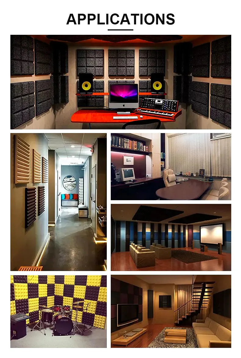 Acoustic Soundproof Foam Panels For Recording Studio - Oem | Wholesale