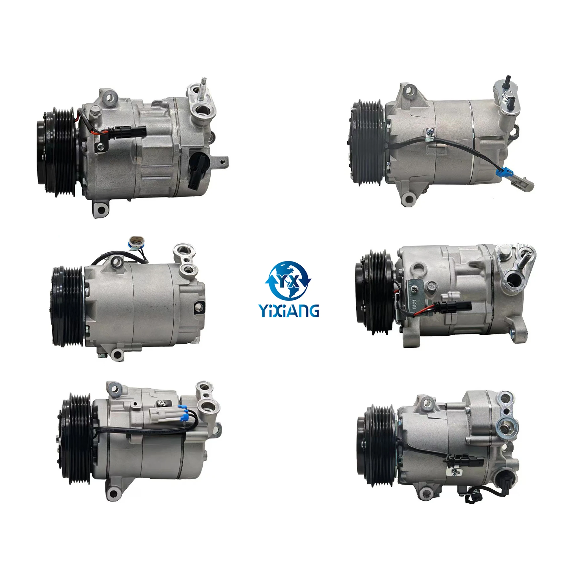 12v 72v 24v 48v Universal Car Ac Compressor 30db-35db Air Conditioning ...