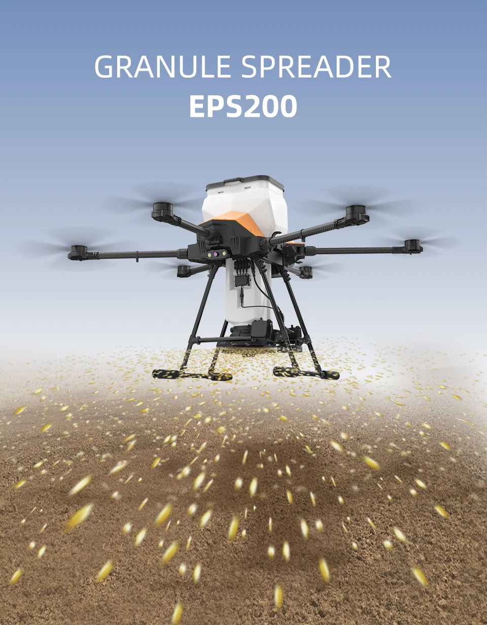 New Design Eft Eps200 Agricutlrual Sprayer Drone Seed Fertilizer ...