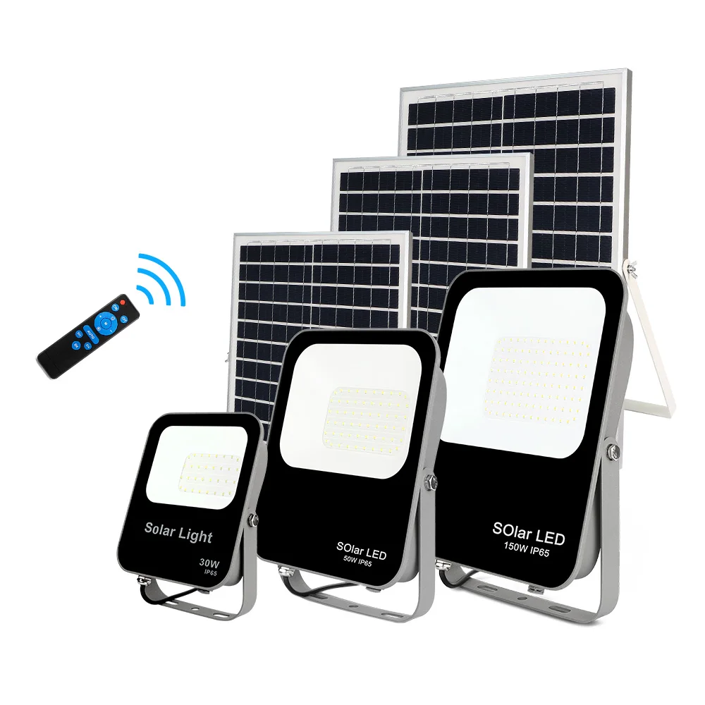 Die-casting Solar Flood Light Ip66 Waterproof Outdoor Floodlight 30w ...