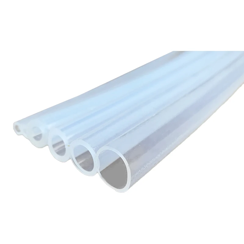 Flexible Transparent Soft Water Pipe Vacuum Clear Pipe Silicone Rubber ...