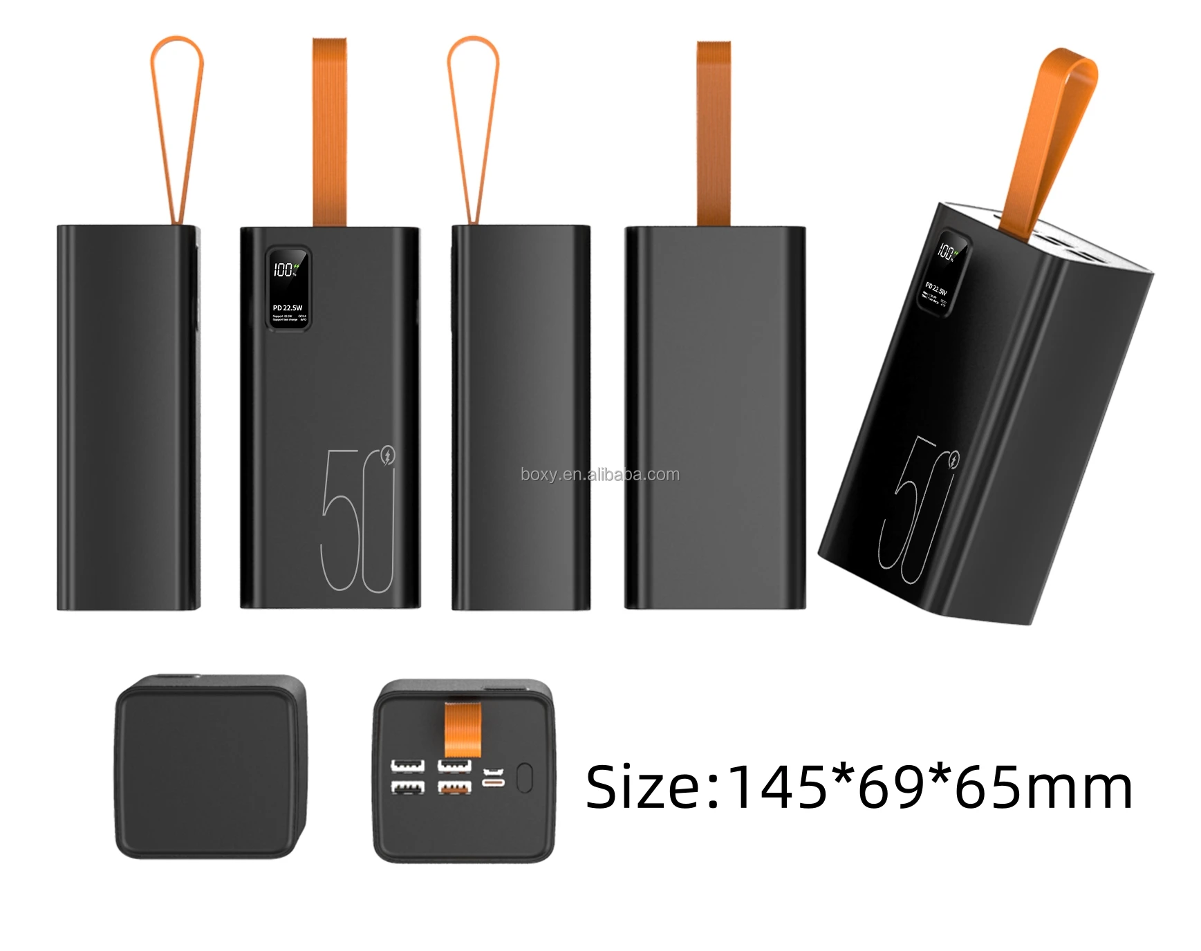 50000mah Power Bank with 22.5W Type C Output - Fast Charging