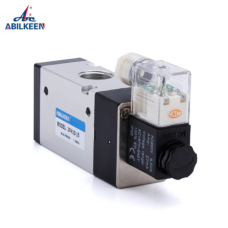 3v Series 12v Solenoid Valve 3 Port 2 Position Electro Solenoid Valve ...