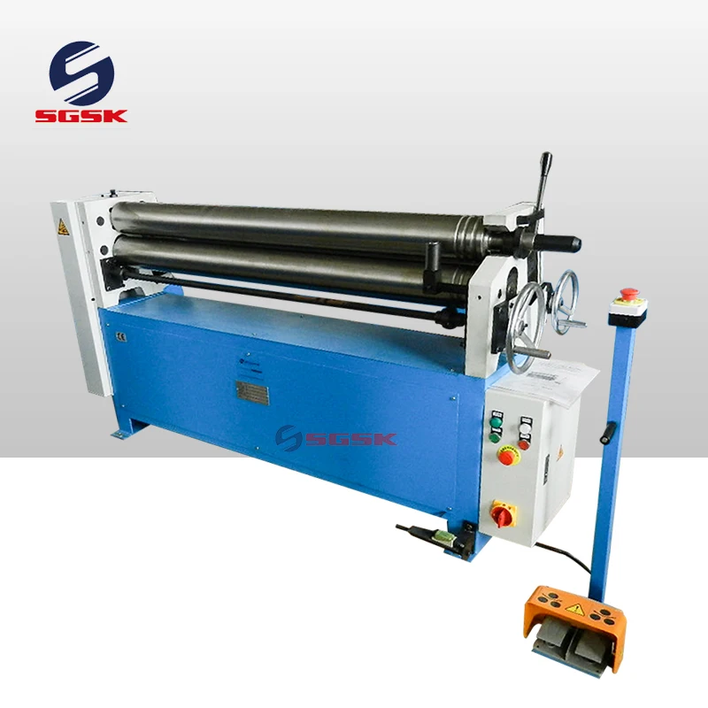 Sheet metal rolling machine ESR 1300x4.5 Electric Slip Roll Machine ...
