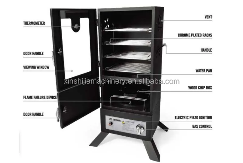 Professional Small Household Smoker for Meat - Energy Saving