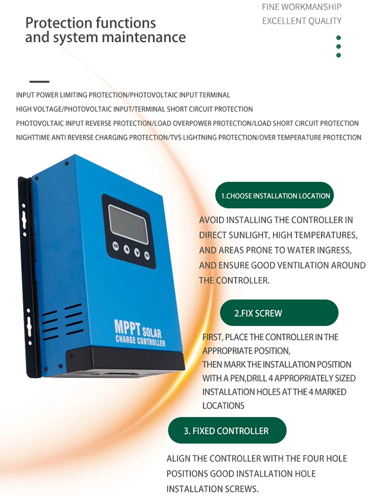 Sunnal MPPT Solar Charge Controller - Efficient & Reliable