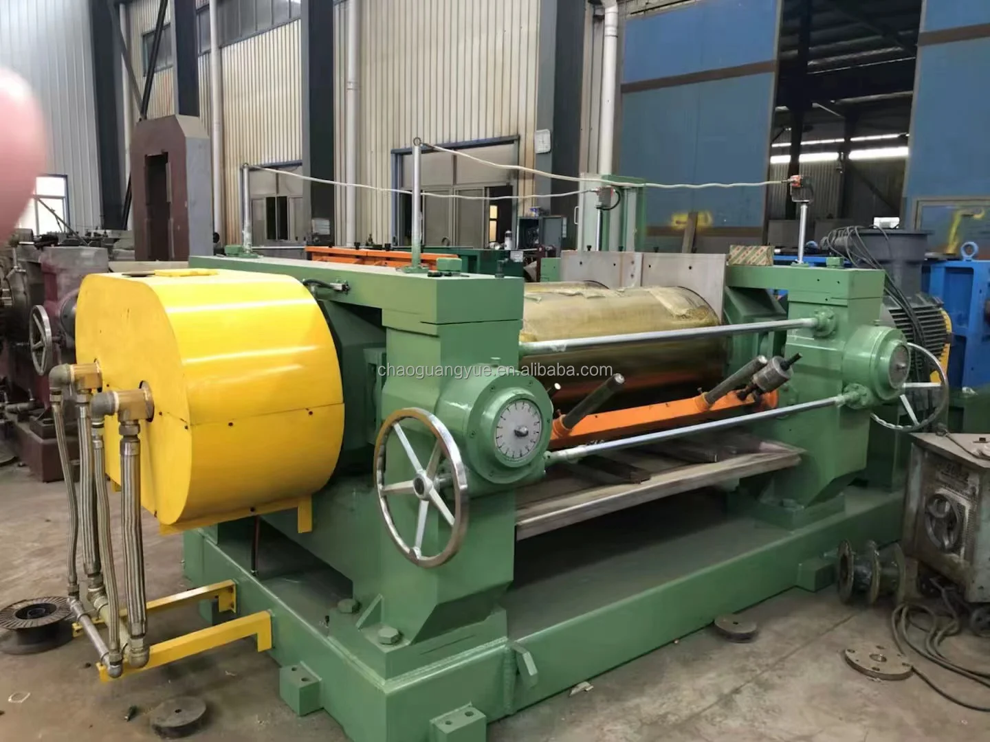 Customizable Open Mixing Mill Xk-450 Two Roll Rubber Open Mixing Mill Machine For Rubber Open ...