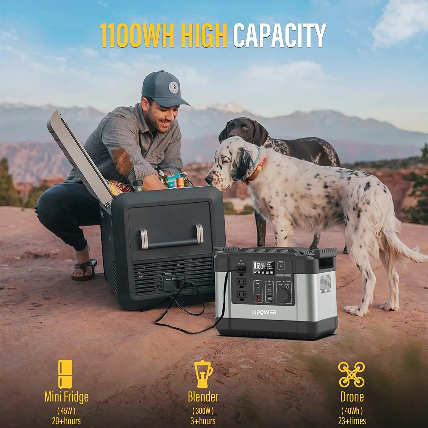 Oem Order Quickly Deliver Goods 1000w Portable Power Station Lithium ...