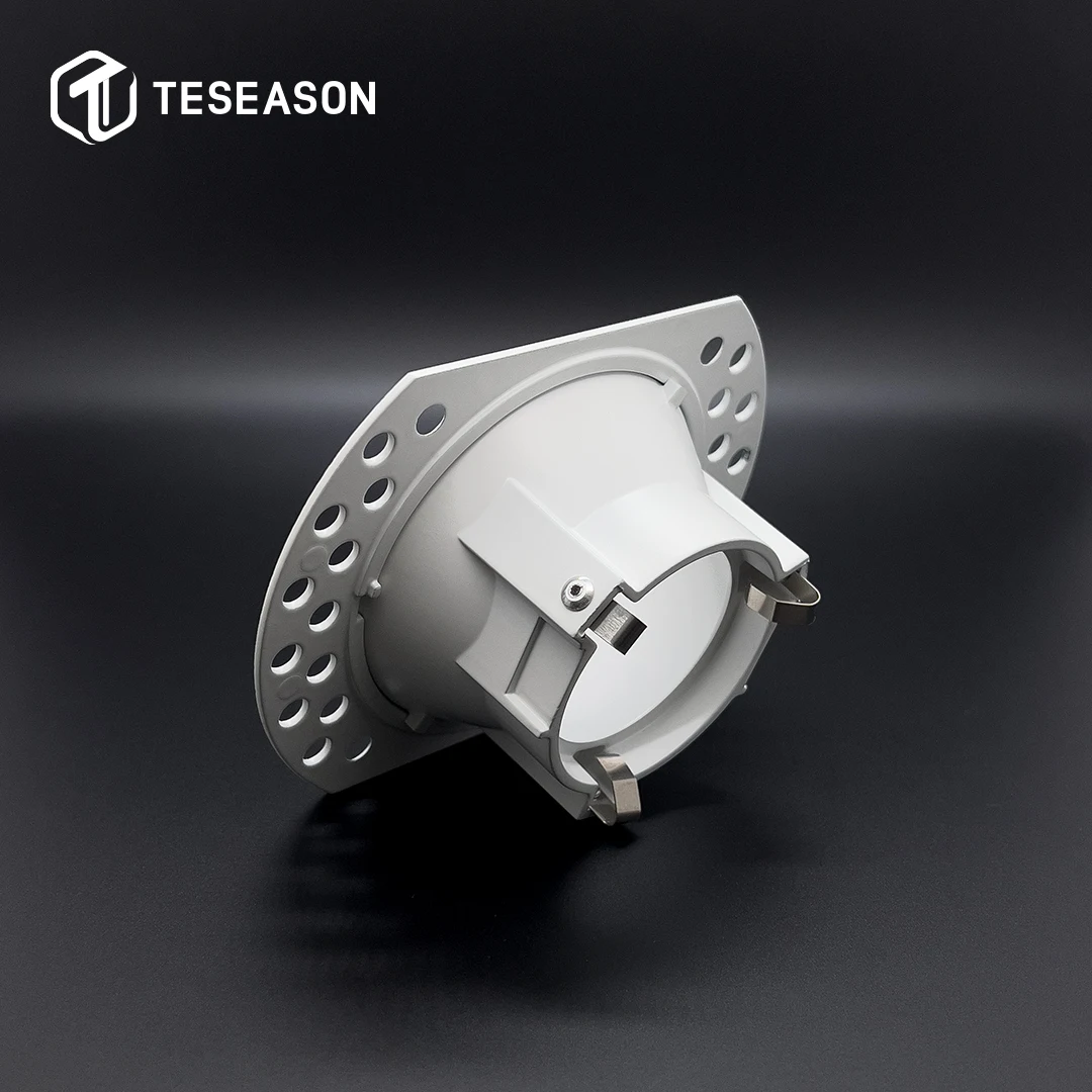TP01AR1 Trimless Downlight Fitting Cutting 80mm LED MR16/GU10 ...