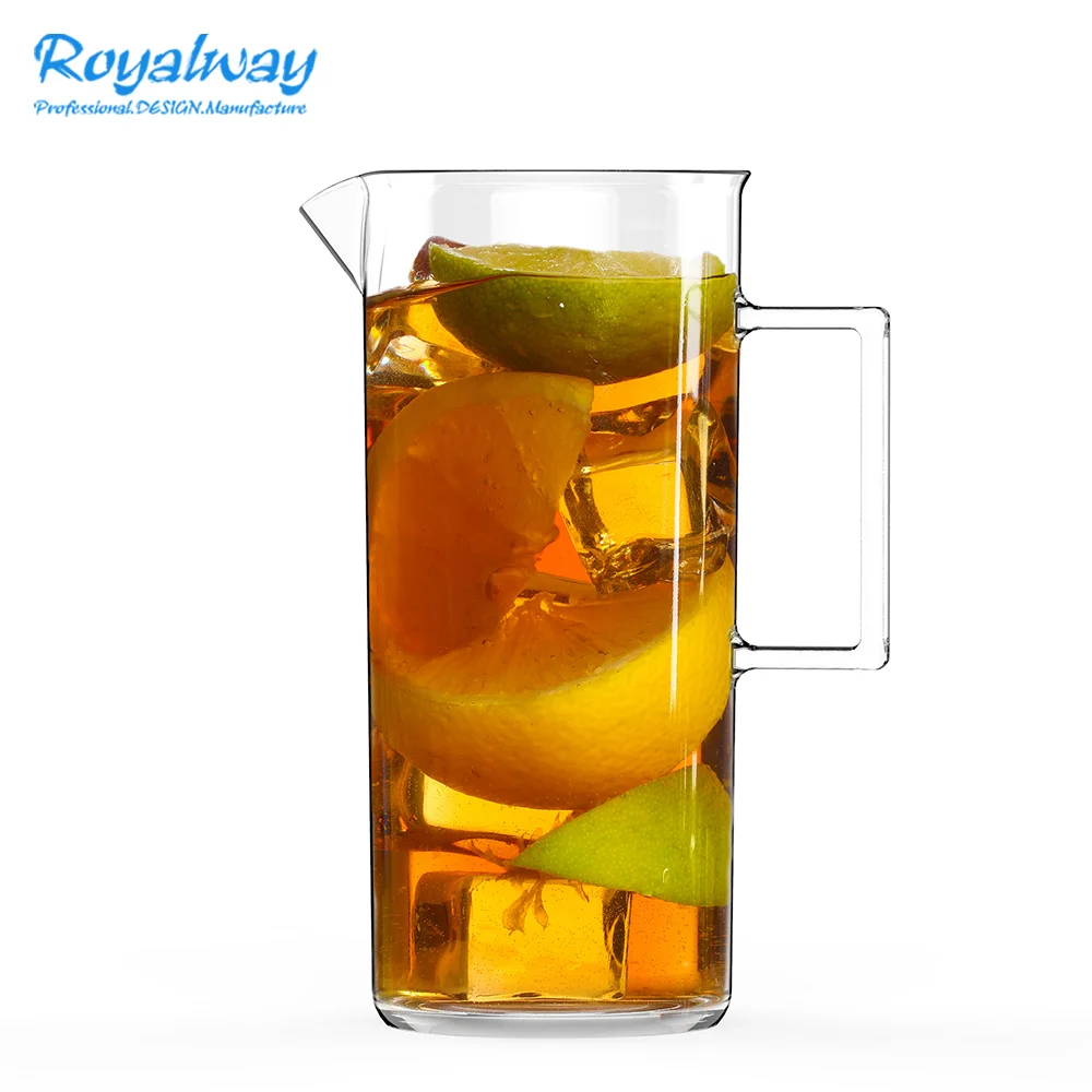 1500ml Plastic Beer Pitcher with Ice Chamber - Perfect for Camping