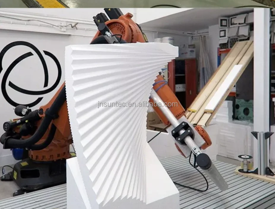 SUNTEC 7 Axis Robot Arm Cnc 3D Sculpture 7-axis Robot with Linear Units for Carving Welding ...