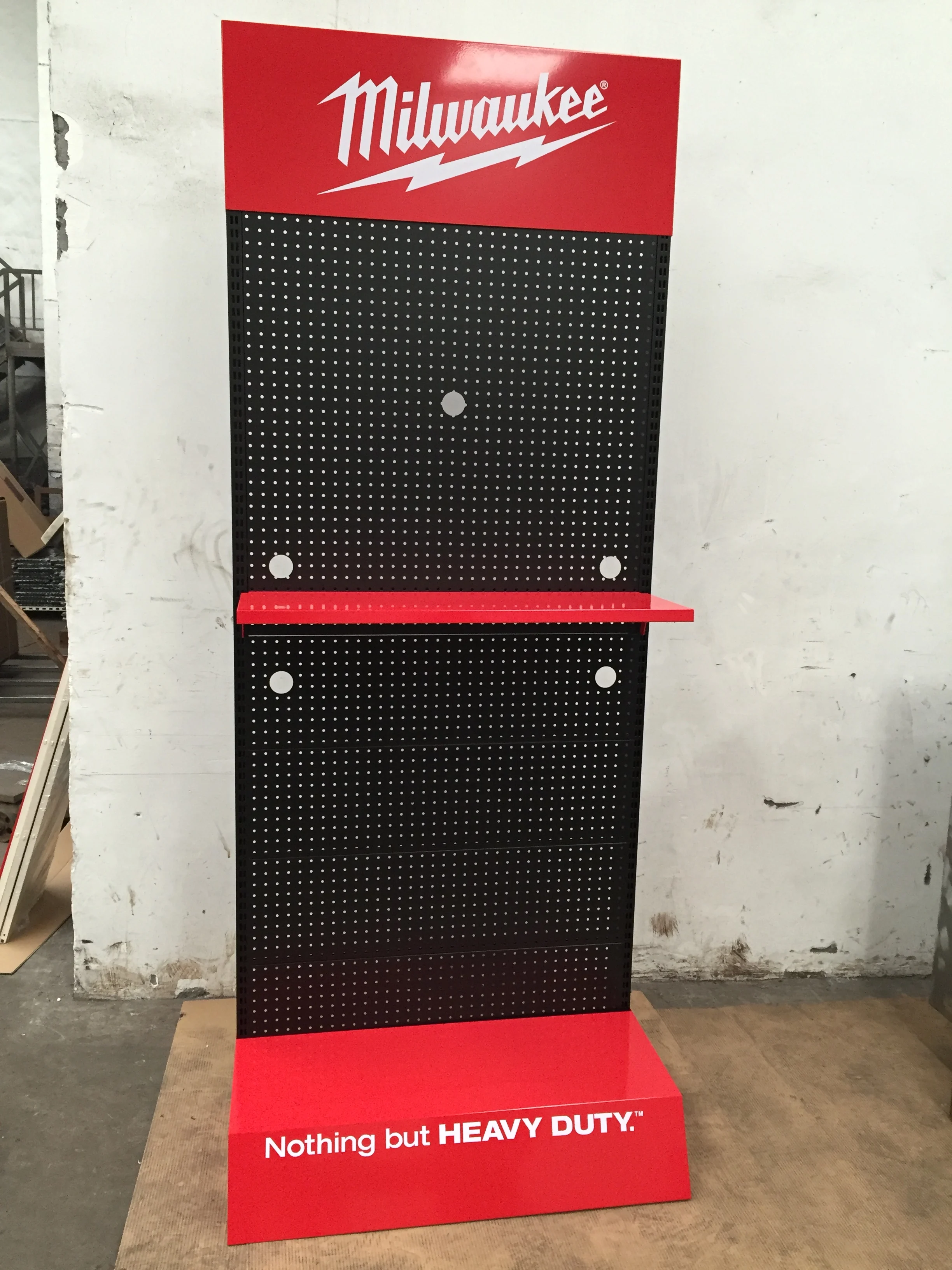 Single Side Milwaukee Tools Shelves Shelf Grocery Store Supermarket ...