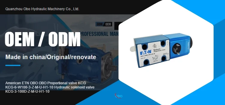 American Etn Obo Obo Proportional Valve Kcg Kcg-6-w100-3-z-m-u-h1-10 ...