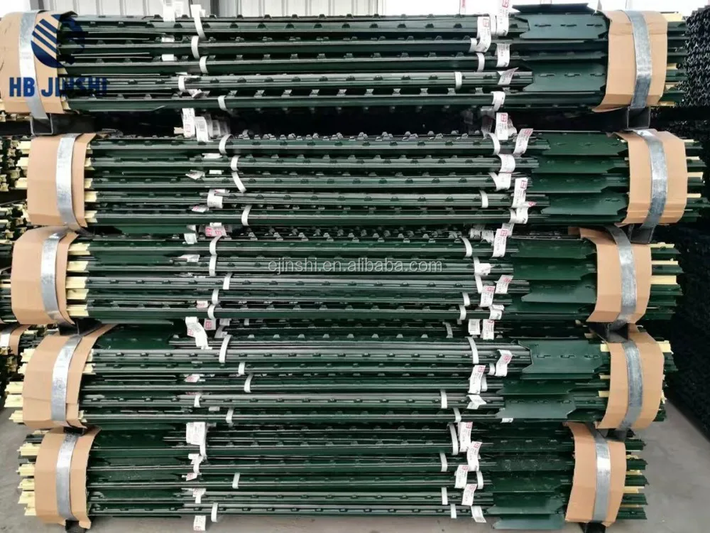 Steel T Post: Studded Fence Post for Cattle Fencing