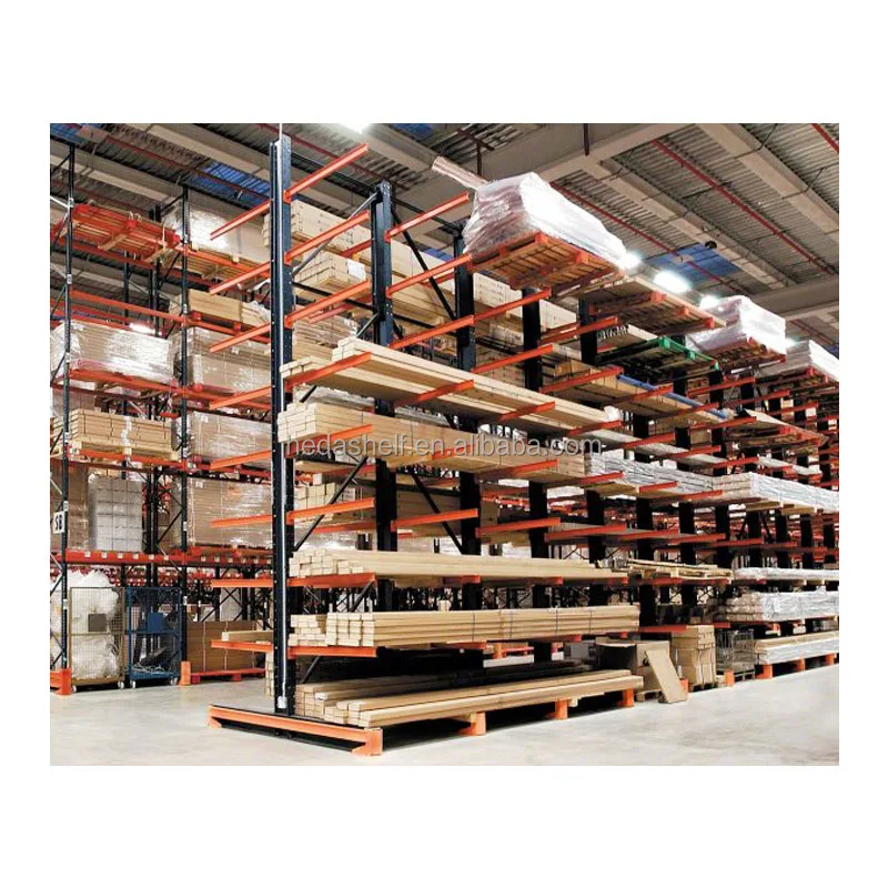 Cantilever Storage Rack System Medium Duty Cantilever Racking ...