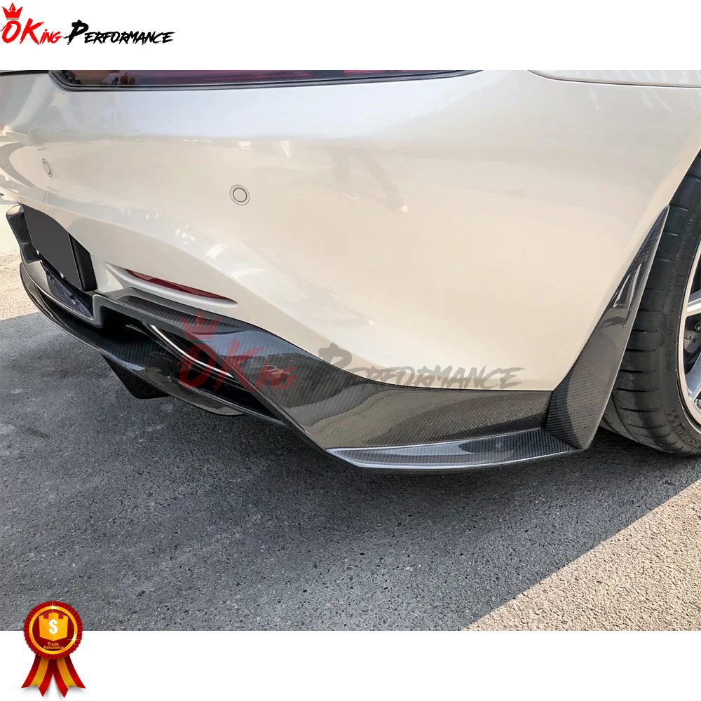 PT Style Carbon Fiber Rear Diffuser for Mercedes-Benz AMG GT GTS 2015 ...