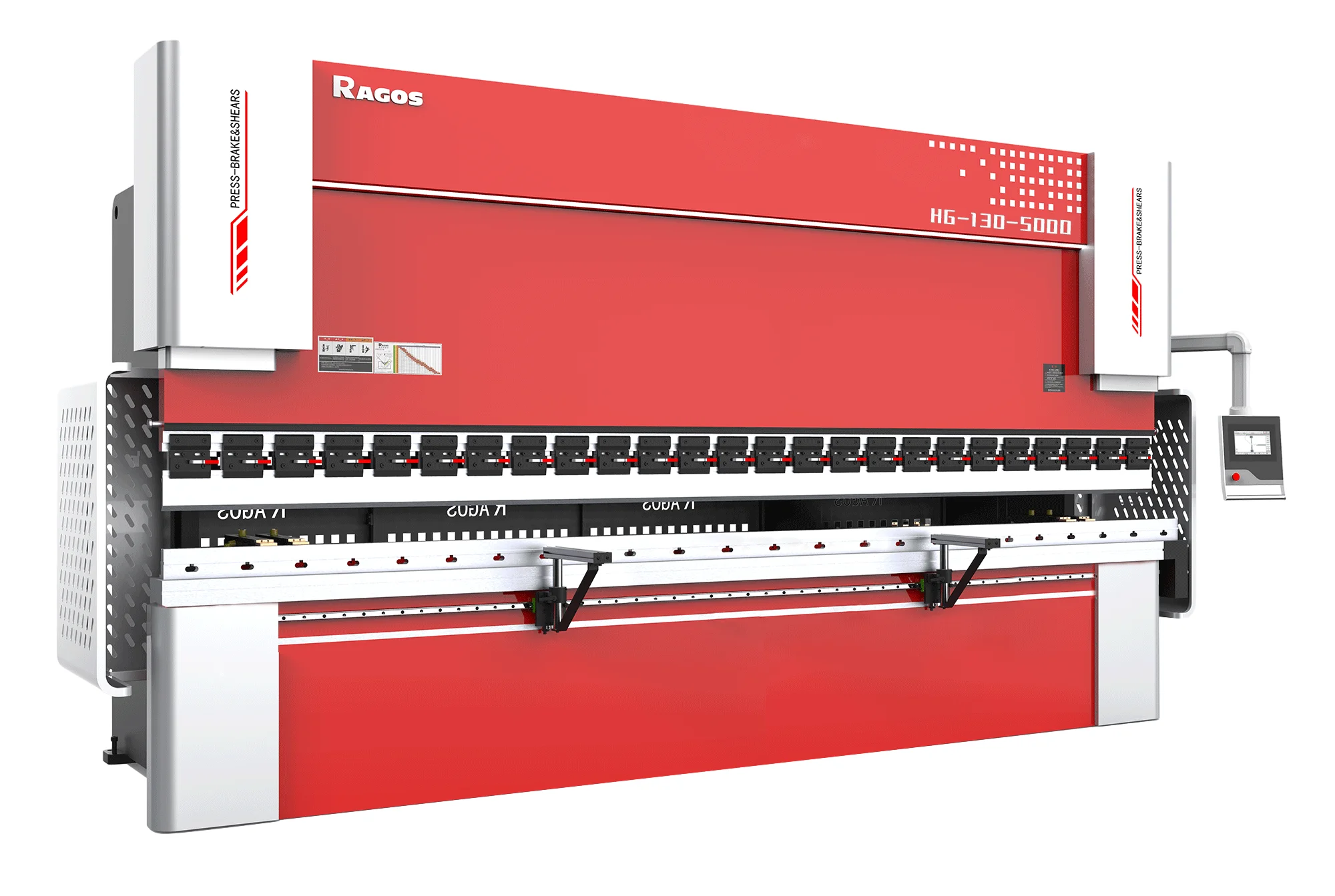 Single Servo Motor Control 5000mm Sheet Metal Bending Machines ...
