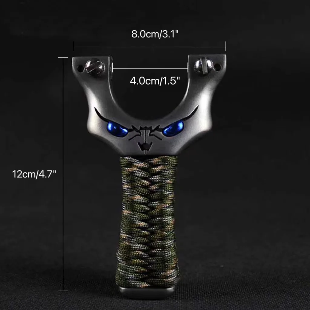 Stainless Steel 304 Demon Slingshot Flat Skin Slingshot - Buy Clip ...