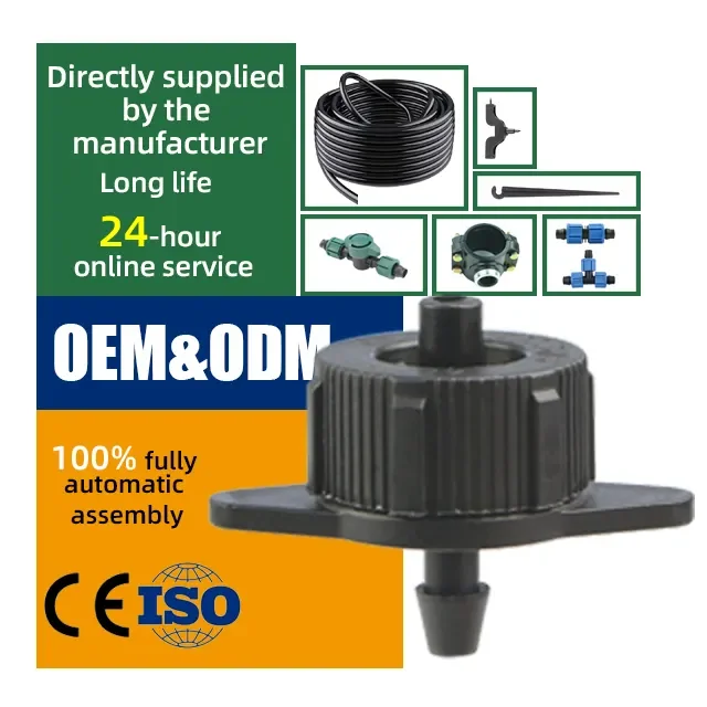 Plastic irrigation pipe pressure compensation dripper for automatic ...