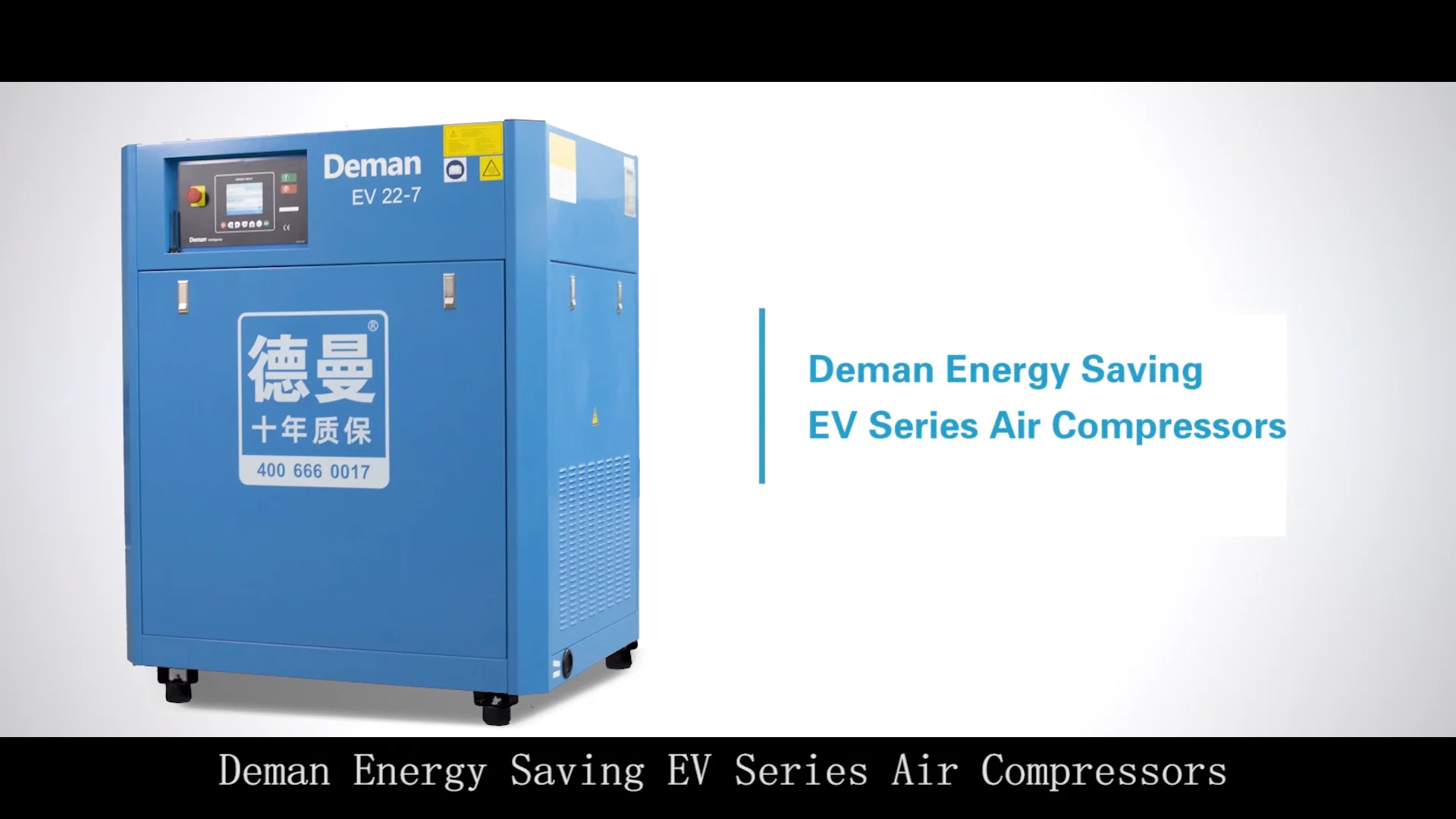 22kw Ingersoii Rand German Brand Screw Air End Ie4 Motor Safe Stable ...