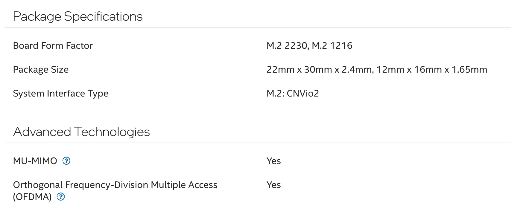 Killer Ax1675i Wi-fi 6e M.2 Key E Cnvio 2 Tri Band 2.4g/5g/6ghz 2.4gbps ...