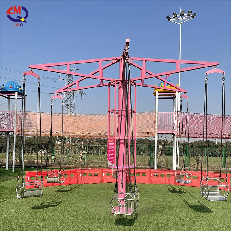 Original Manufacturer Of Unpowered Amusement Equipment Rotating Multi ...