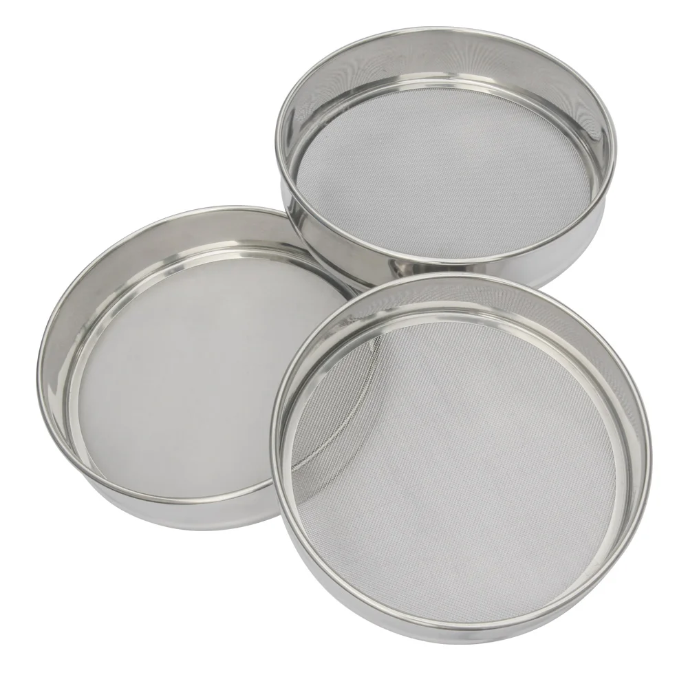 304 316 Stainless Steel Laboratory Test Sieve 10 Micron Laboratory ...